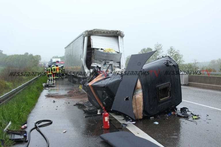 Erneuter LKW-Unfall auf der A44 – Hessennews TV